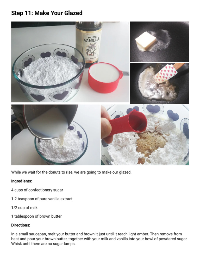 Copycat Krispy Kreme Original Glazed Donuts _ 23 Steps (With Pictures) - Instructables | PDF