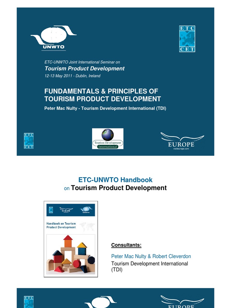 Fundamentals and Principles of Tourism Product Development - Peter Mac ...