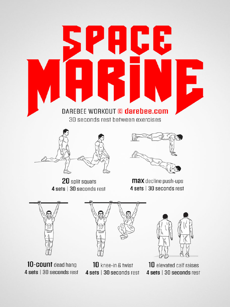 Space Marine Workout | PDF