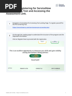 Infosys Springboard Registration Illustrated Guide | PDF