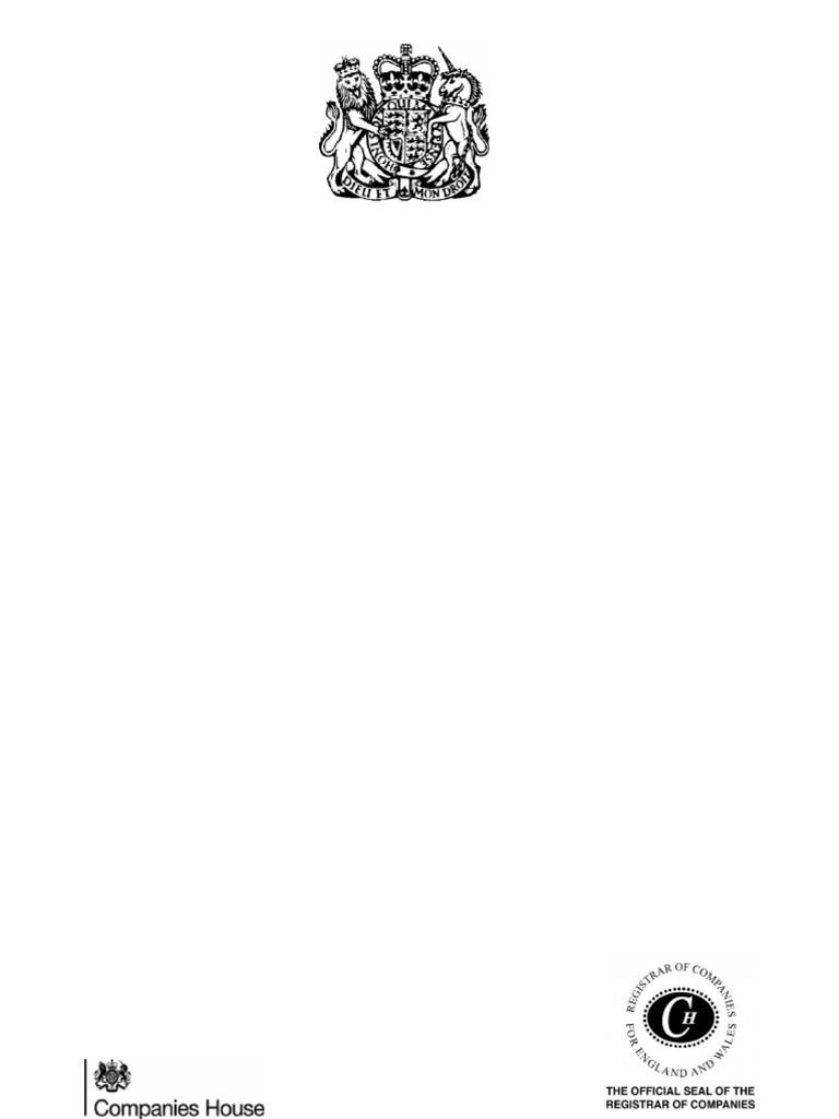 Certificate & Memorandum | PDF