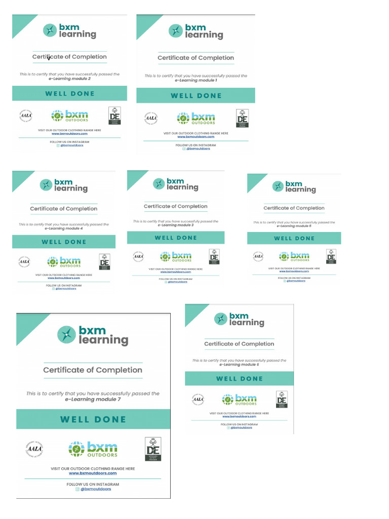 Evidence For Dofe BXM | PDF