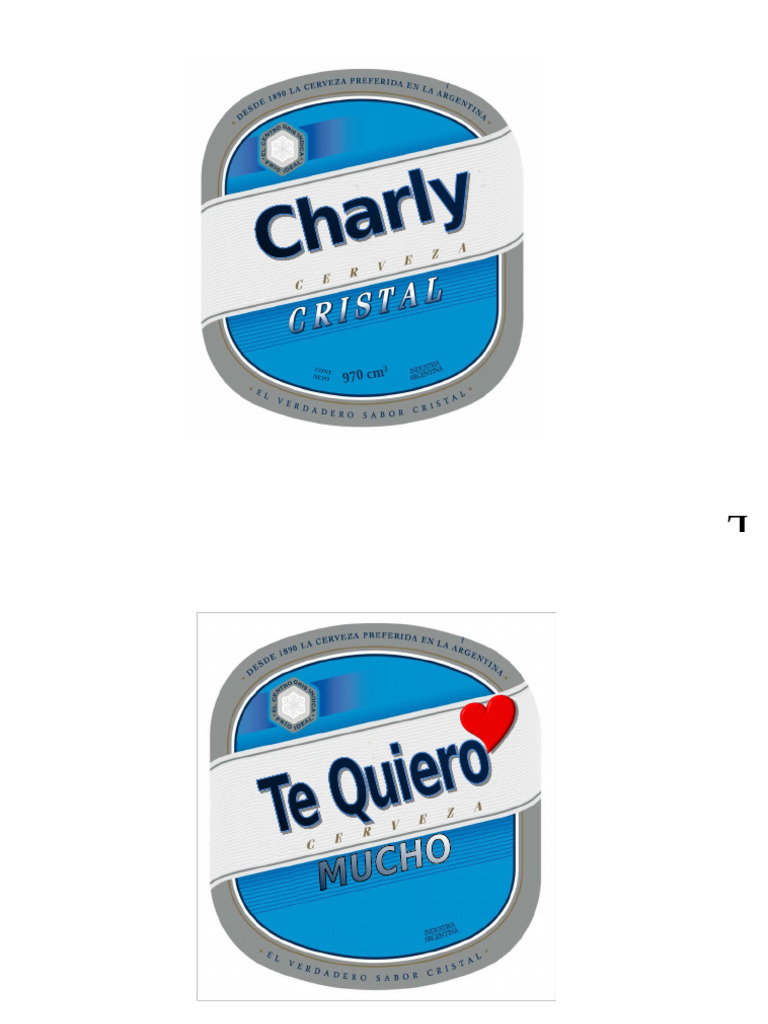 Variedades de Porrones y Botellas de Cerveza | PDF