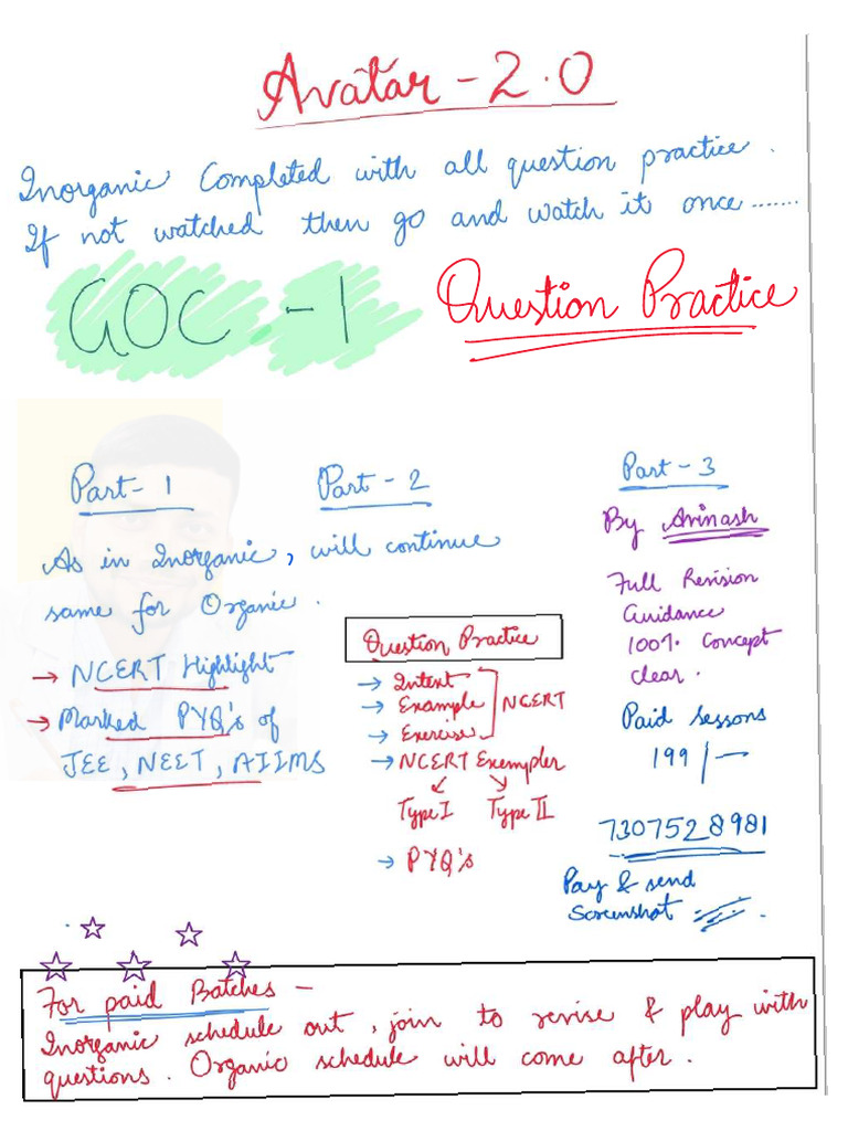 Goc Questions Practice Part 2 | PDF