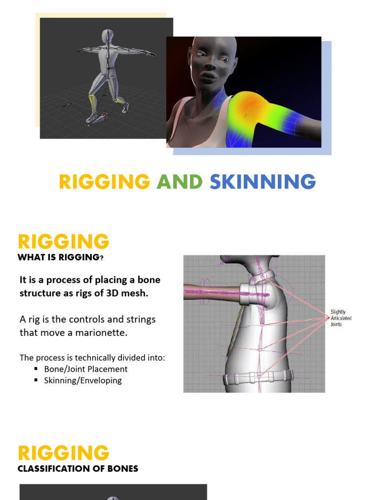 Lesson 9 - Rigging-and-Skinning | PDF | Computer Graphics