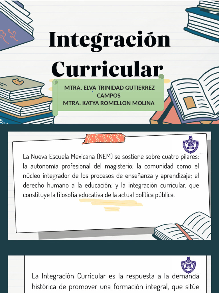 Integracion Curricular | PDF