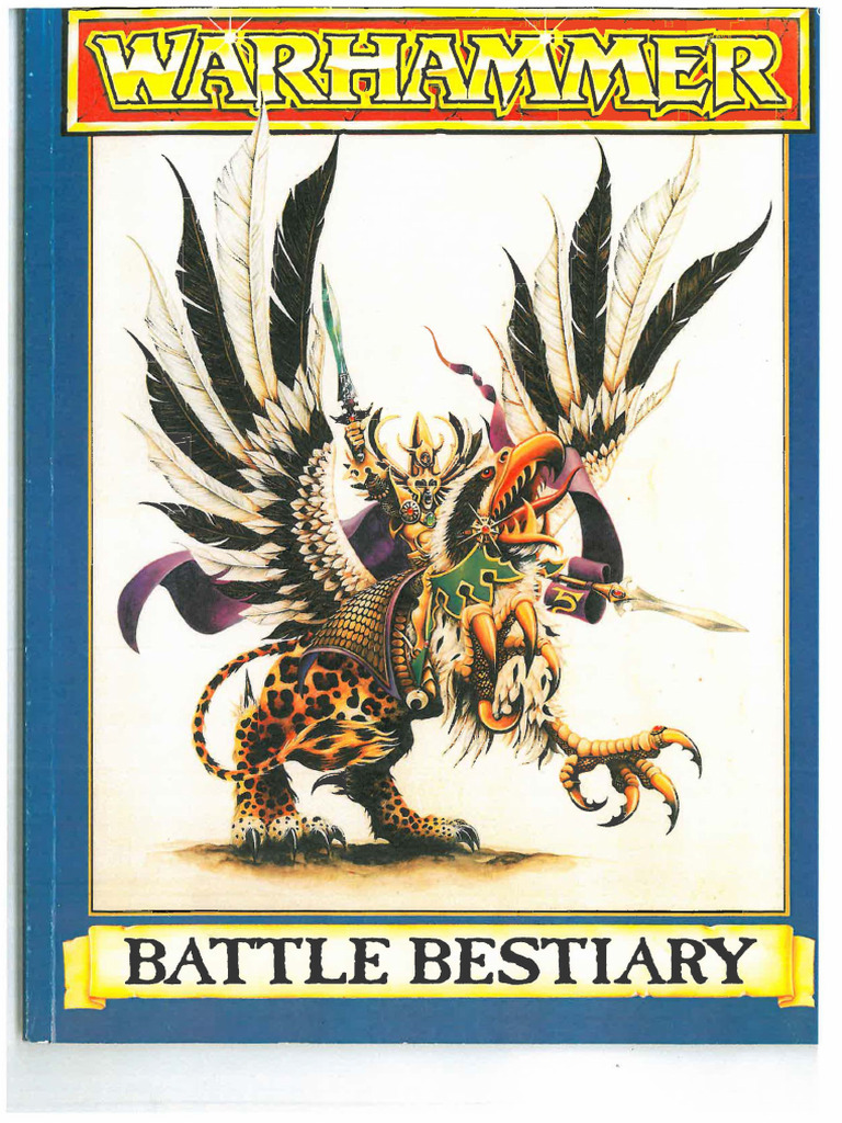 WFB4 - Battle Bestiary (OCR) | PDF | Fantasy Creatures | Fantasy