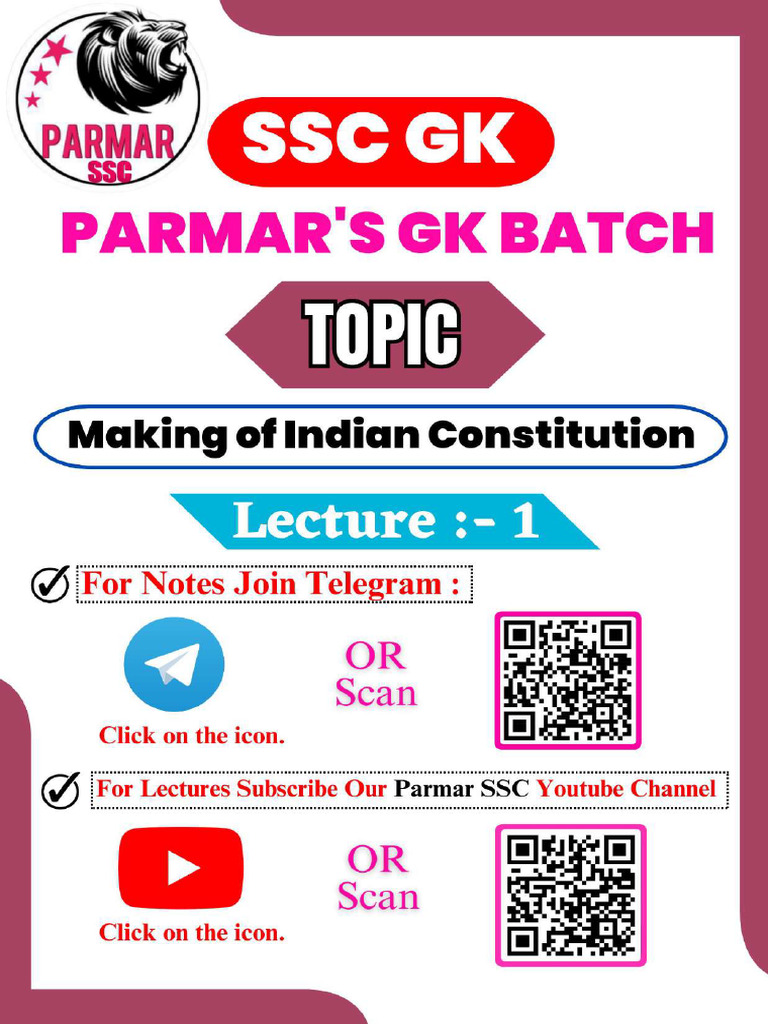 Polity Notes for SSC Exam Preparation | PDF
