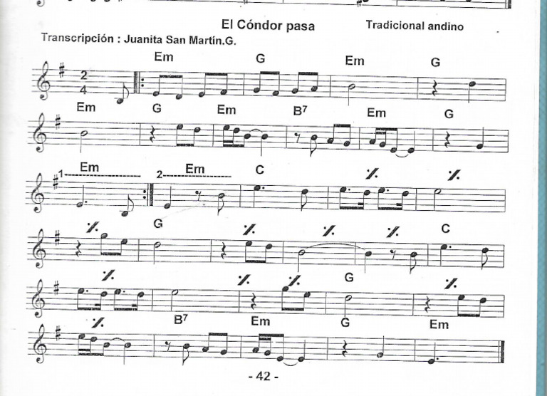 El Condor Pasa | PDF