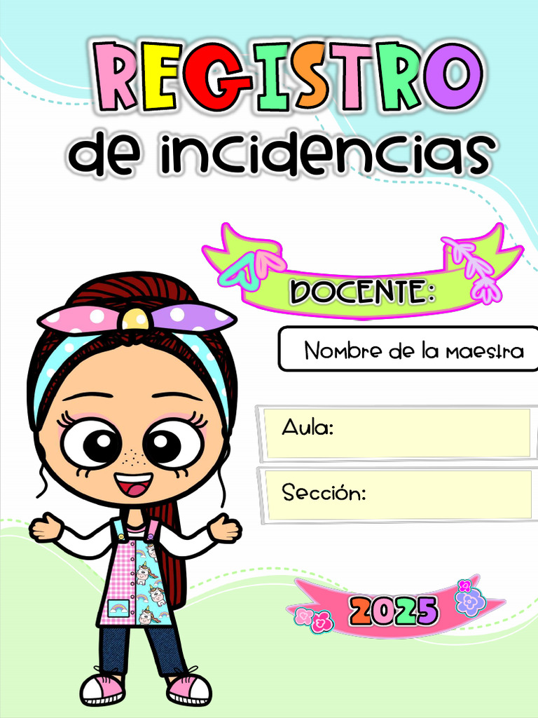 Registro de Incidencias 2025 | PDF | Aprendizaje | Enseñando