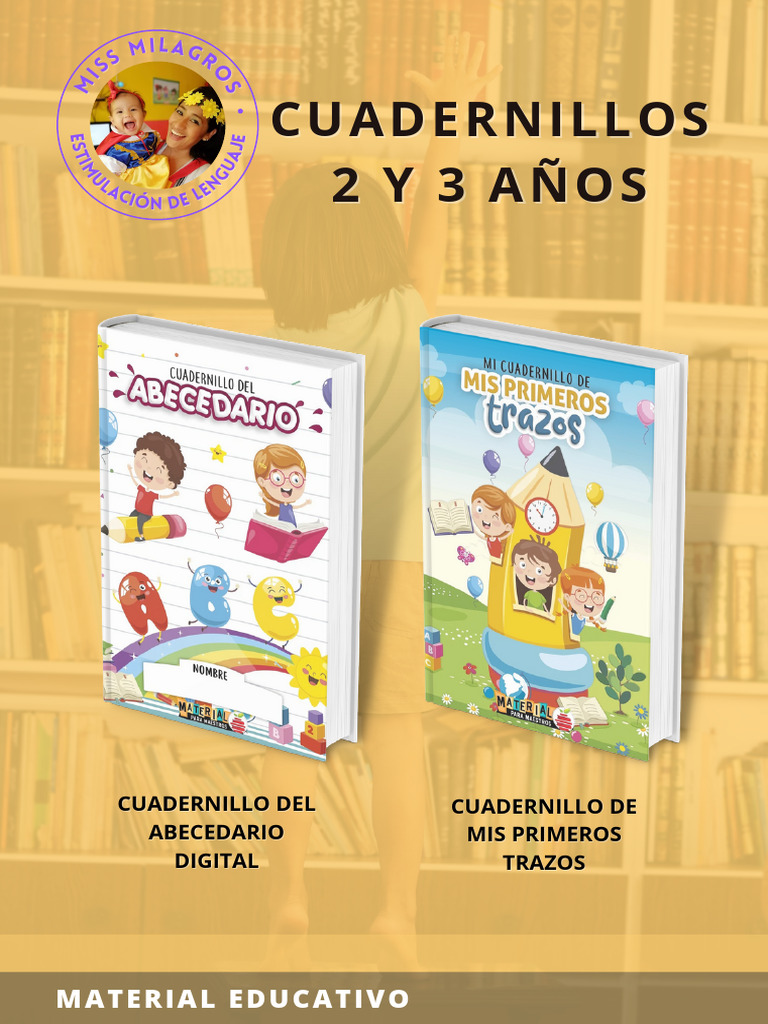 Cuadernillos de Mis Primeros Trazos y Abecedario Digital | PDF