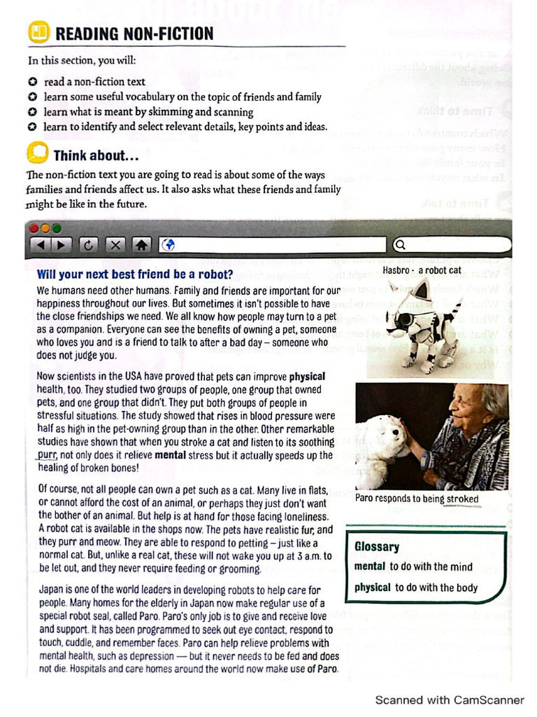 Unit 1 All About Me | PDF