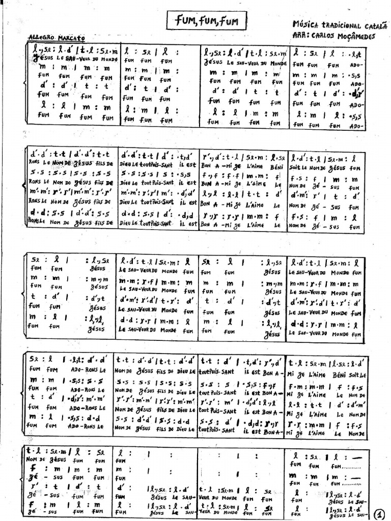 Fum Fum Fum 01 | PDF