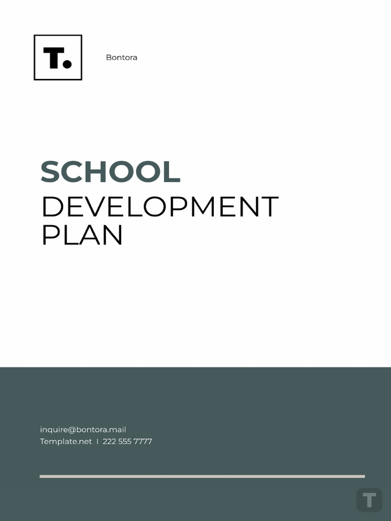 School Development Plan Template | PDF
