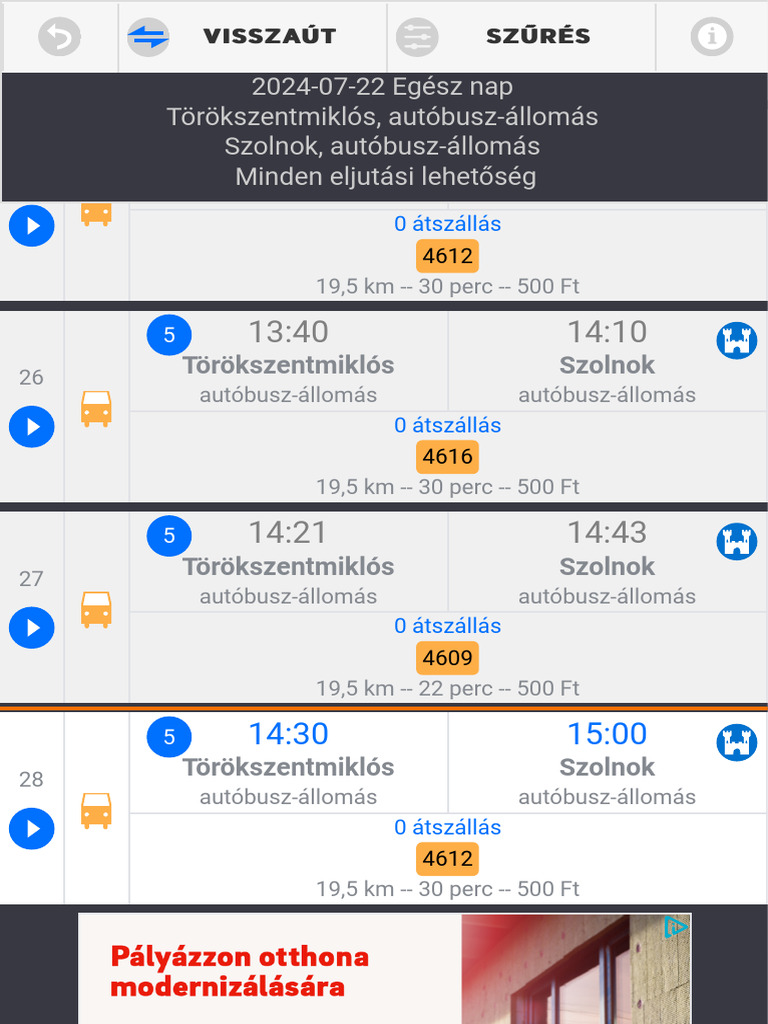 Menetrendek Hu | PDF