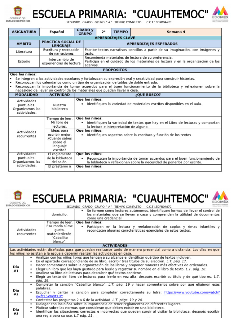 Semana 4 | PDF | Sustracción | Aprendizaje