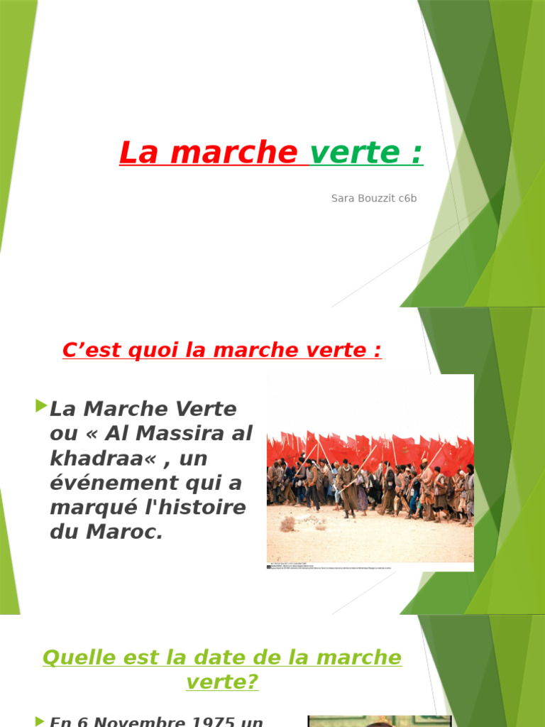 La Marche Verte | PDF