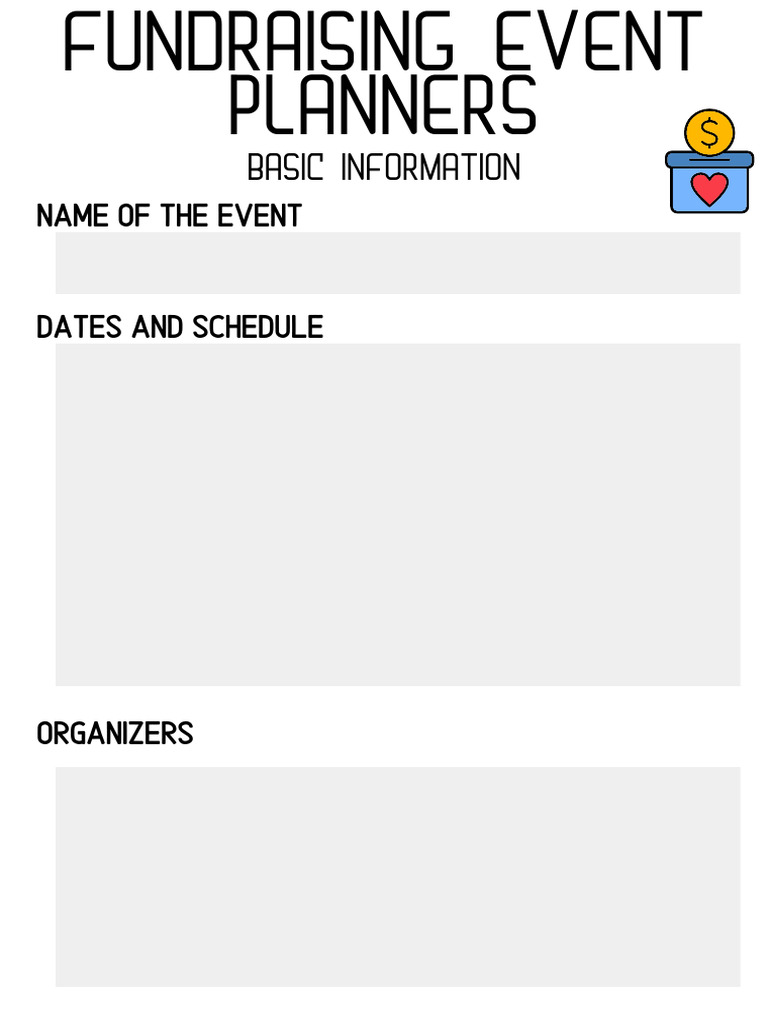Fundraising Event Planning Guide | PDF