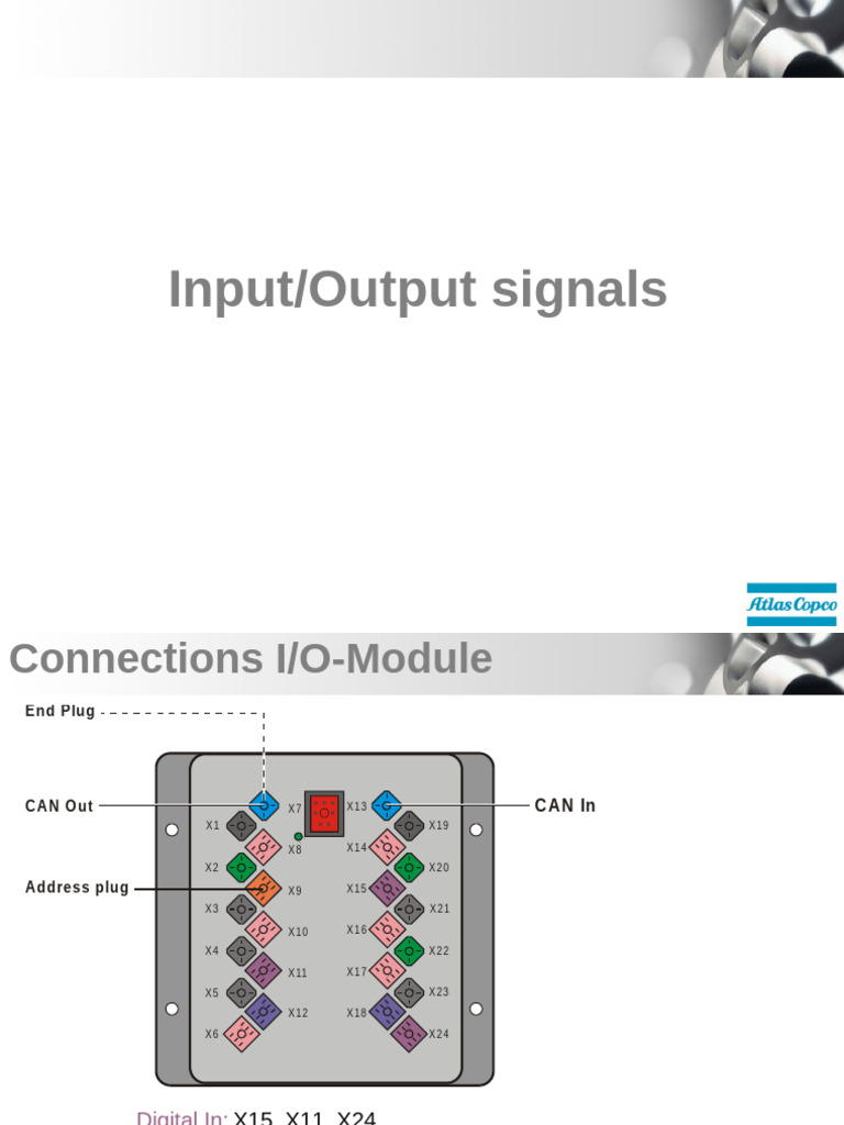 00 Input Output Signals Pdf Telecommunications Engineering