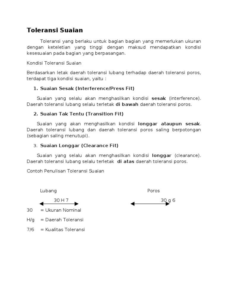 Toleransi Suaian | PDF | Sains & Matematika