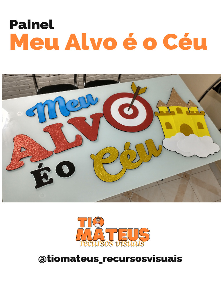 Painel Meu Alvo É o Céu - 250312 - 110738 | PDF
