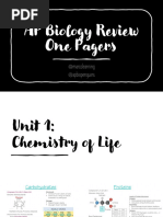 AP BIO Unit 3 Released FRQs | PDF