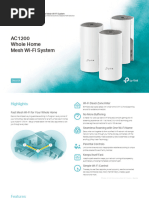 Setting Up Ethernet Backhaul for Deco | PDF | Network Switch | Wi Fi