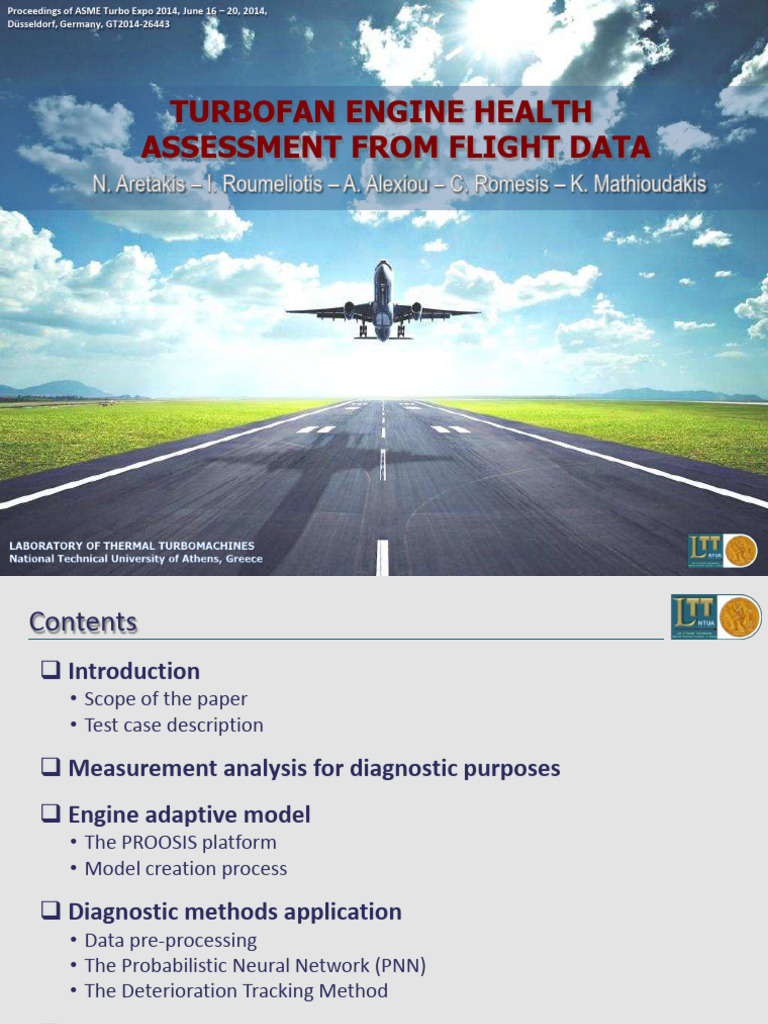 Turbofan Engine Health Assessment From f | PDF | Medical Diagnosis | Engines