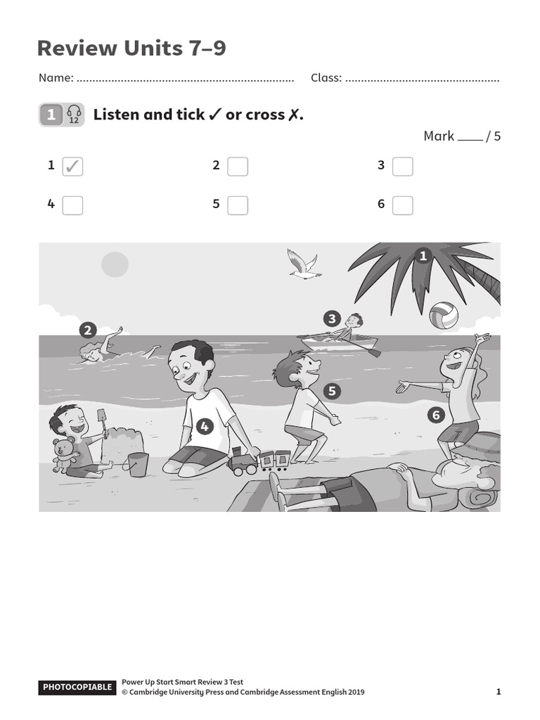 PEC Smart Start Online Tests Review Units 7-9 | PDF