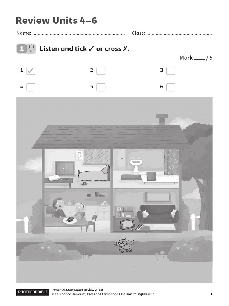 PEC Smart Start Online Tests Review Units 4-6 | PDF