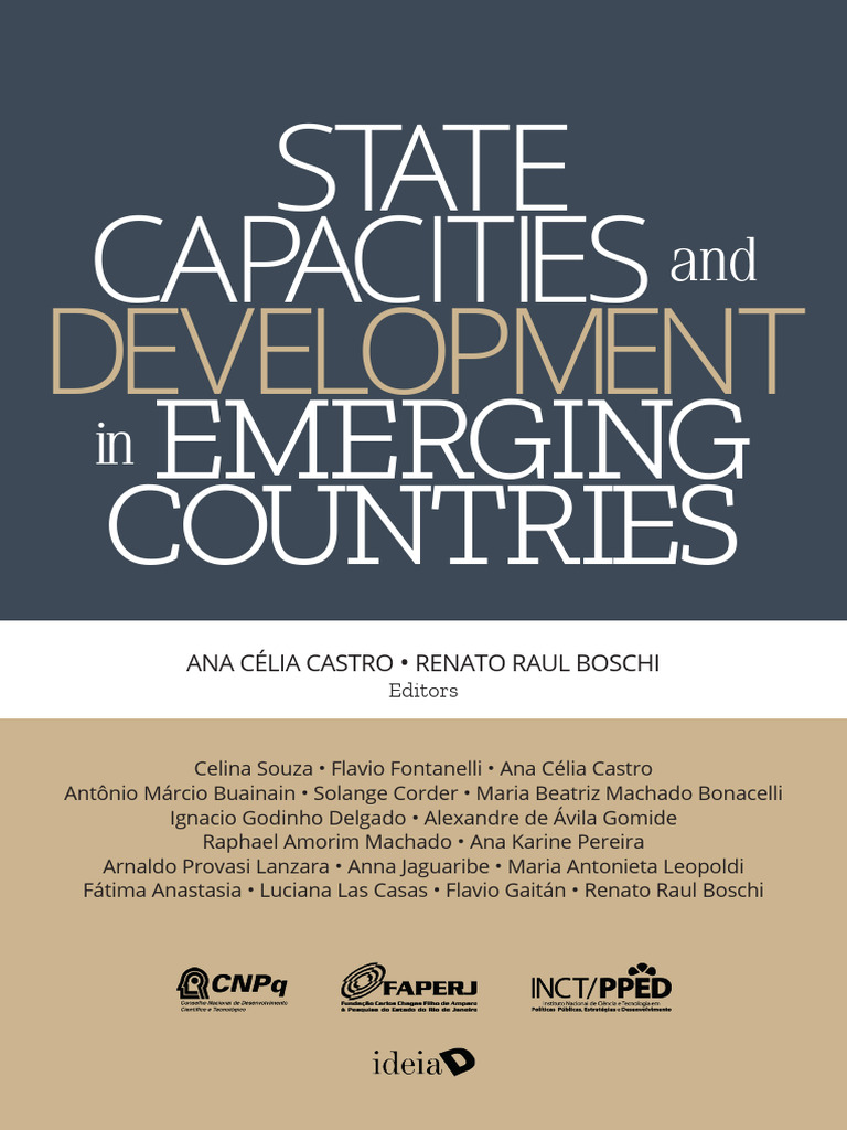 CASTRO BOSCHI Eds.. State Capacities and Development in Emerging ...
