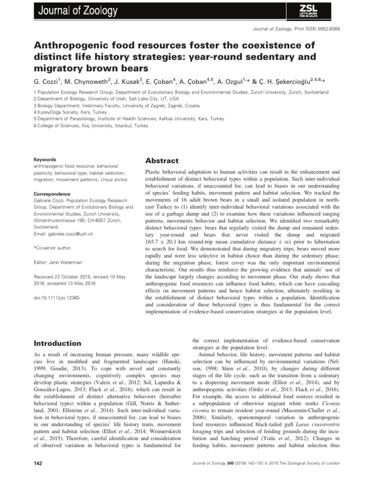 2016_Anthropogenic food resources foster the coexistence of distinct life history strategies ...