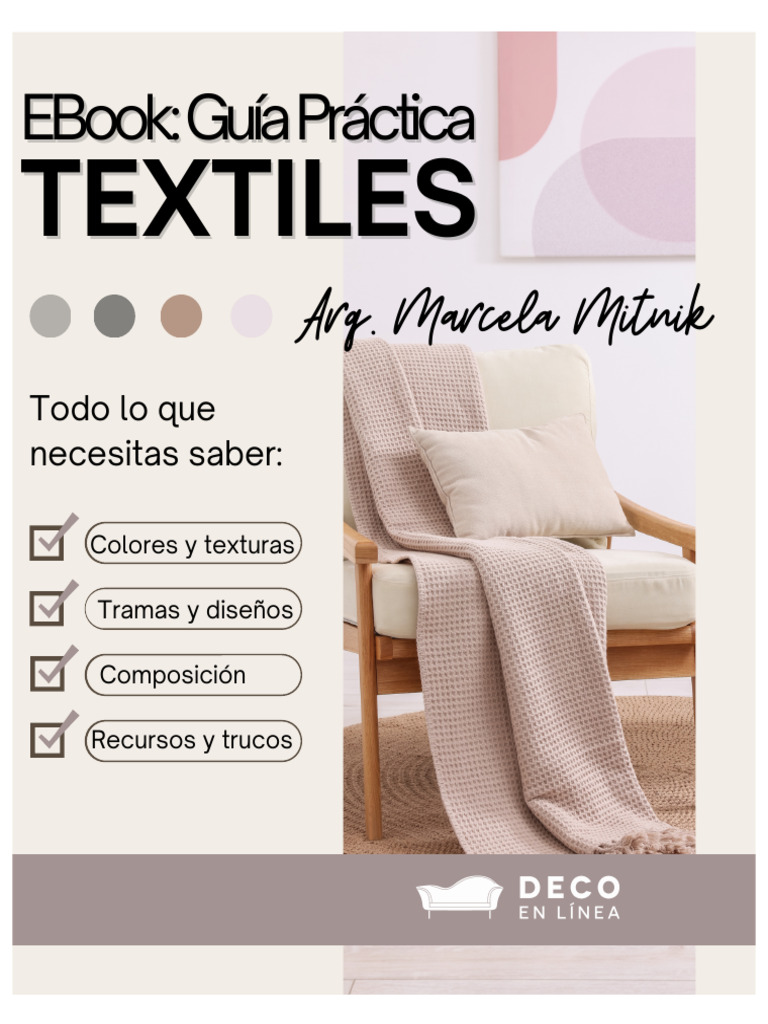 EBook Guía de Textiles Primera Parte | PDF | Textiles | Dibujo
