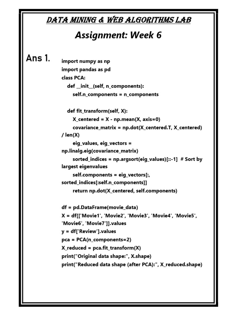 Prakhar - Week 6-1 | PDF