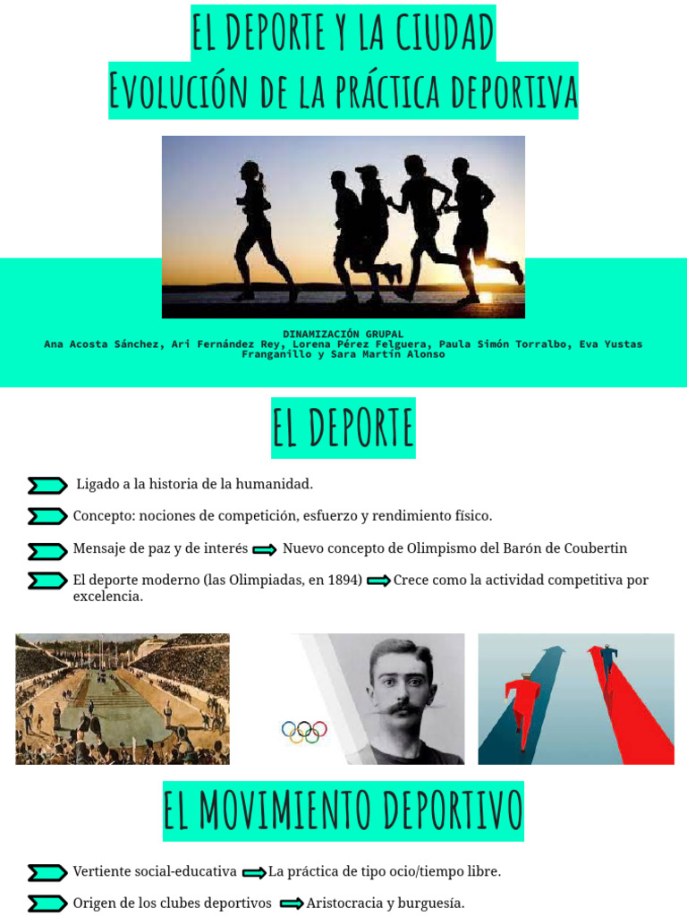 El Deporte y La Ciudad | PDF | Deportes | Socialización