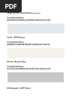 DUCO Shade Card - 20220621 - 0001 | PDF