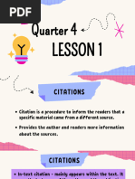 Citing Text Evidence Mini Anchor Charts | PDF