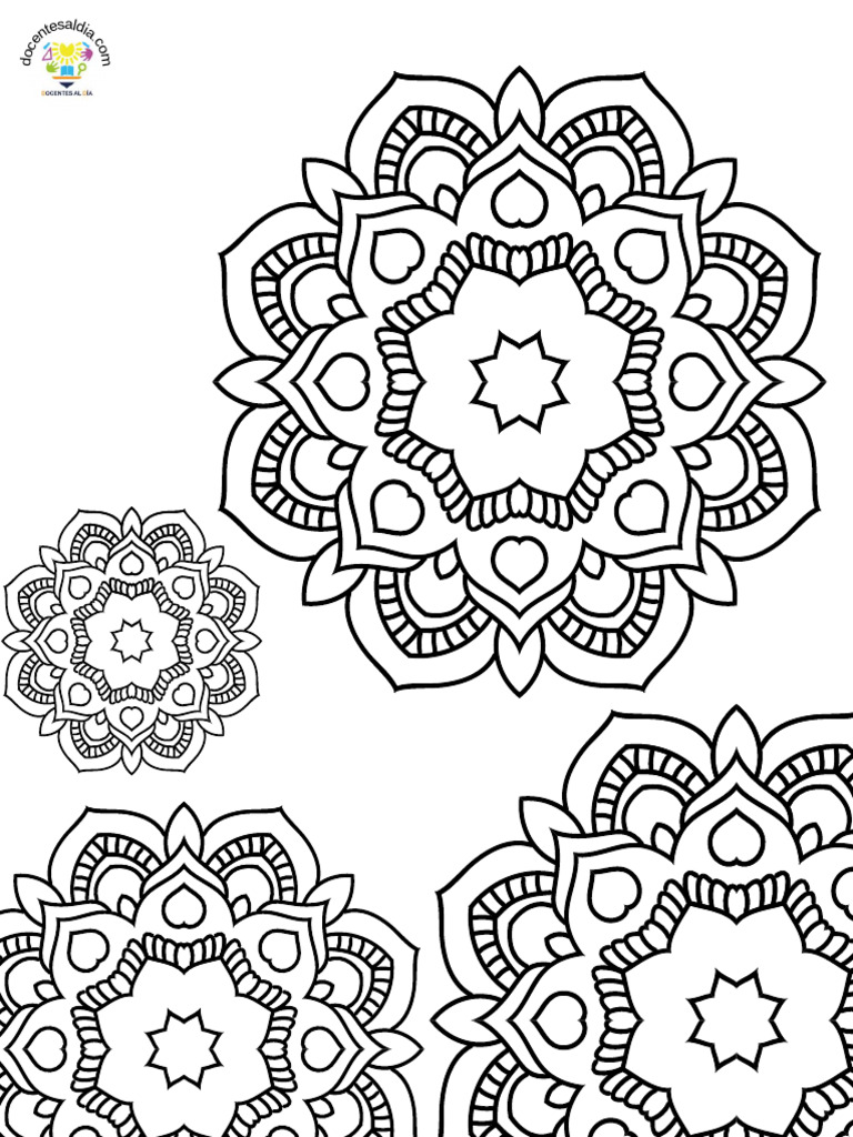 Cuadernillo de Mandalas Para Colorear 2 2 | PDF
