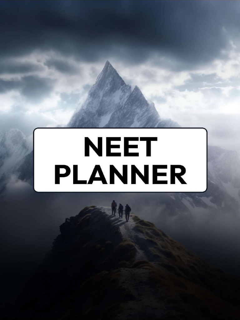 Neet Planner | PDF