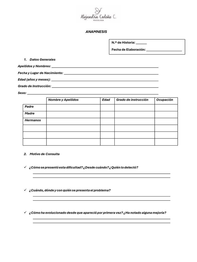 Anamnesis Real | PDF | El embarazo | Parto