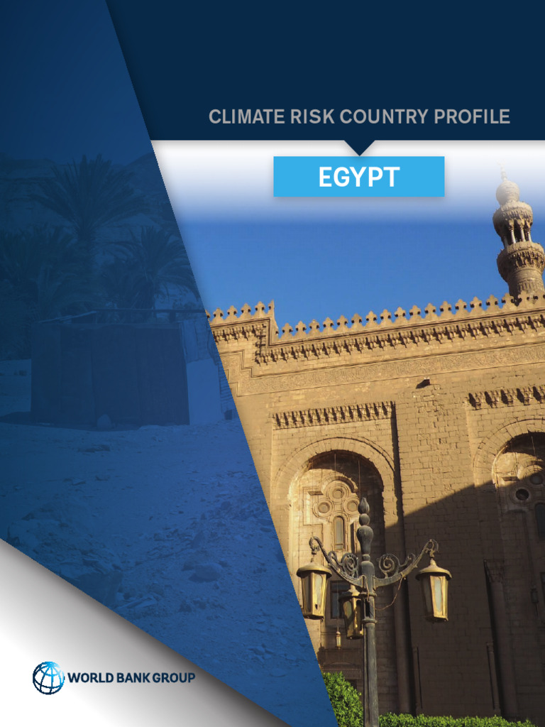 15723-WB - Egypt Country Profile-WEB-2 - 0 | PDF | Climate Resilience | Flood