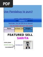 Reps Haul Spreadsheet | PDF | Renminbi | Fashion