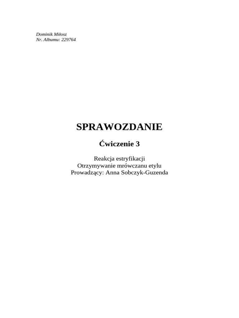 Sprawozdanie CT CW3 | PDF