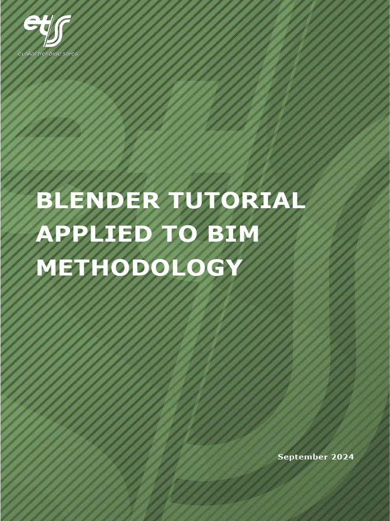 Blender BIM with Bonsai Extension Guide | PDF | Blender (Software) | 3 ...