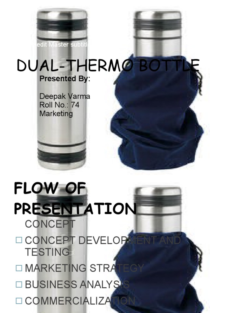 Dual Thermo Bottle | PDF | Retail | Point Of Sale