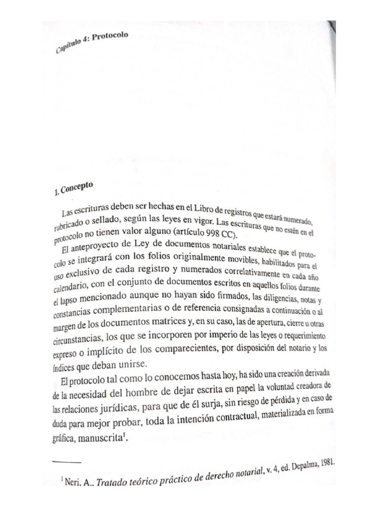Capitulo 4 Protocolo. Abella | PDF