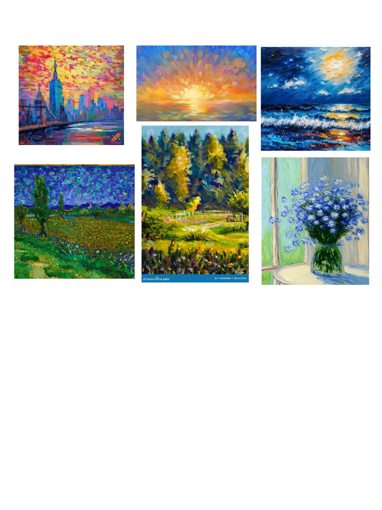 Collage Sunset Pretty | PDF