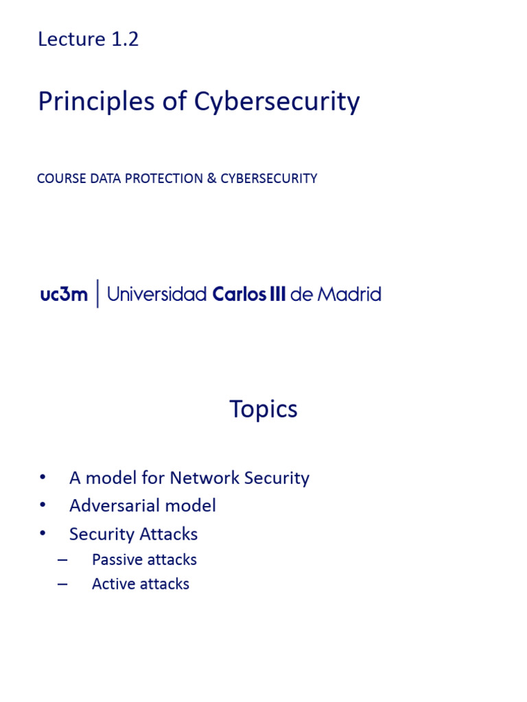 1.2-Threats Attacks and Vulnerabilities | PDF | Denial Of Service Attack | Transmission Control ...