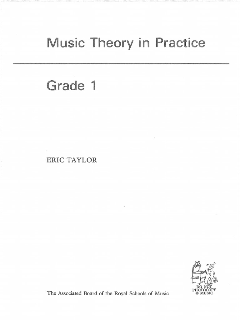 Music Theory in Practice Grade 1 | PDF