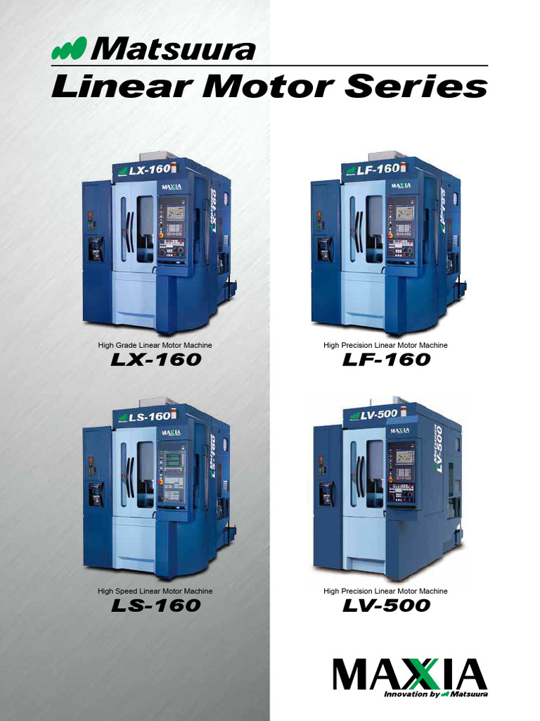 LS160 & LF160 5-Axis Machining Solutions | PDF | Mechanical Engineering